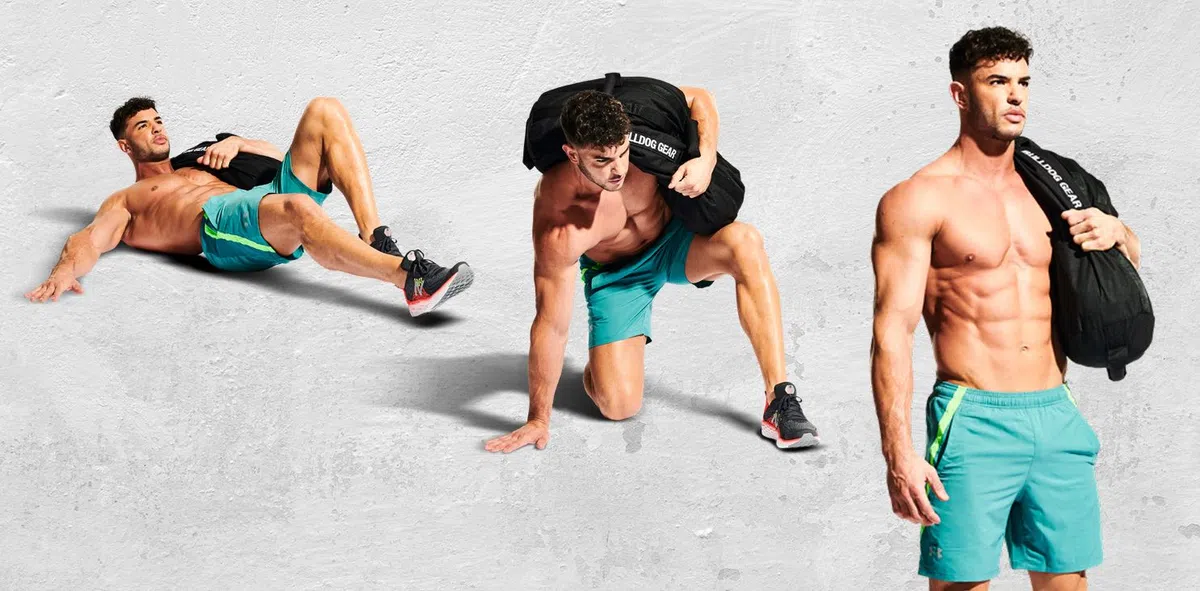 Sandbag get-ups: Een Strongman-oefening voor je benen, rug en core
