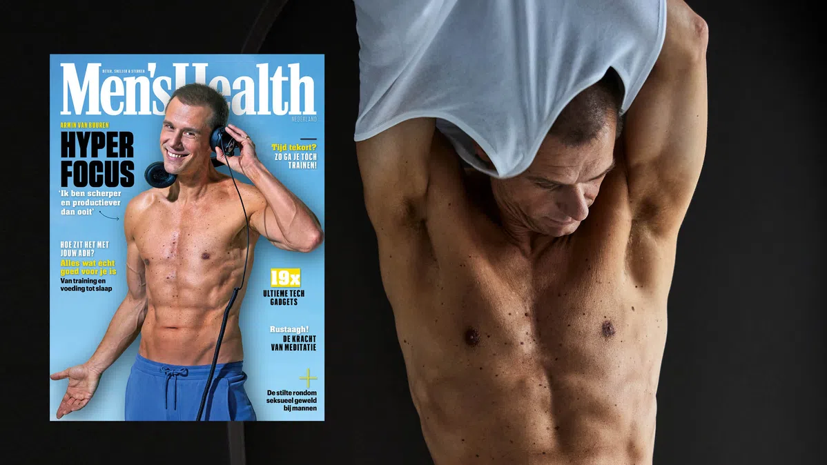 Men's Health met Armin van Buuren nu in de winkel
