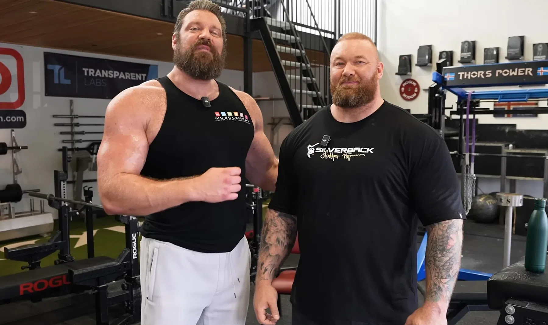 Olivier Richters eet, traint en duikt in een ijsbad met Hafthor Björnsson